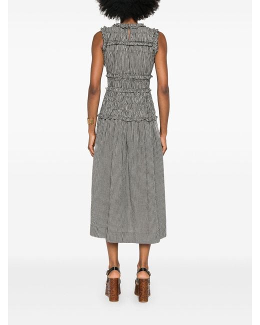 Doen Mallory Dress in Gray | Lyst