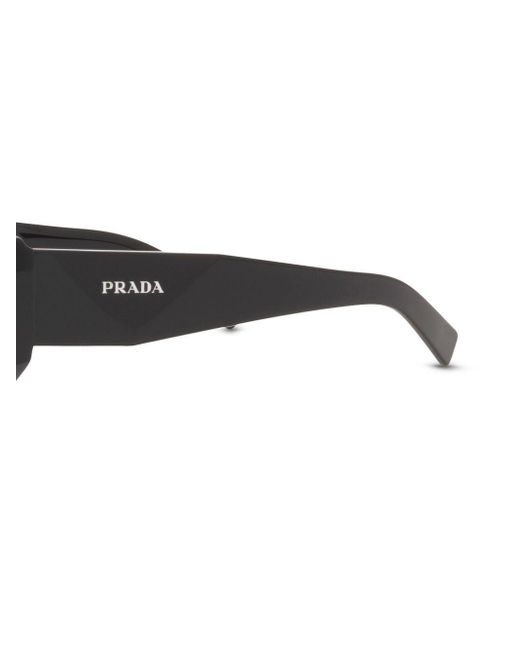 Prada Oversized Square Acetate Sunglasses in Blue for Men | Lyst UK