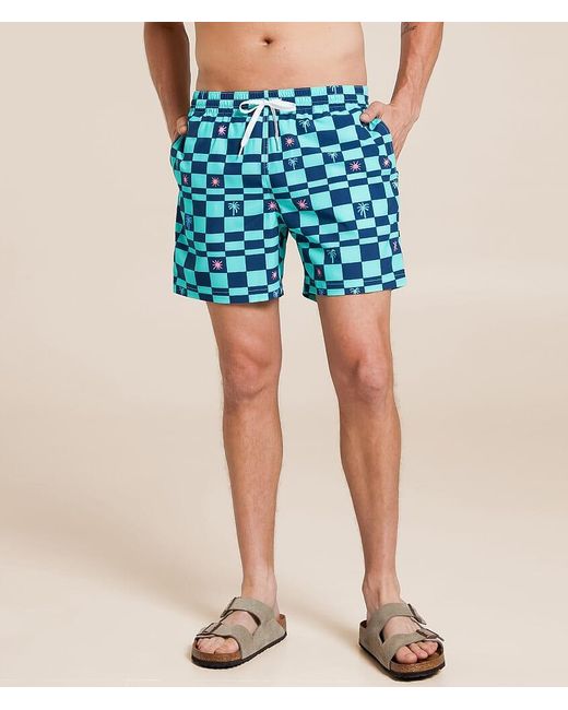 Chubbies The Great Checks Swim Trunks in Blue for Men | Lyst