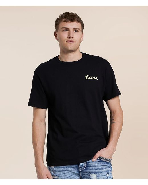 Brixton Coors Waterfall T-Shirt in Black for Men | Lyst
