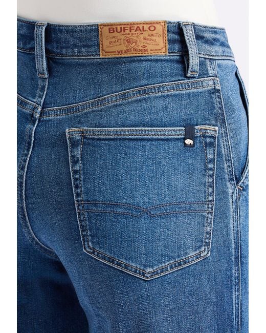 Buffalo David Bitton Buffalo Jeans High Rise Wide Leg Cropped Addison ...