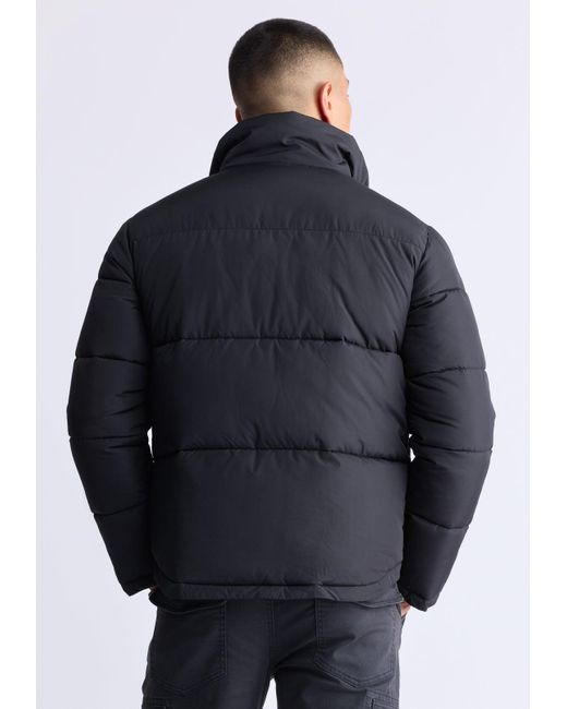 Buffalo David Bitton Buffalo Jeans ' Nate Zip-Up Puffer Jacket With ...