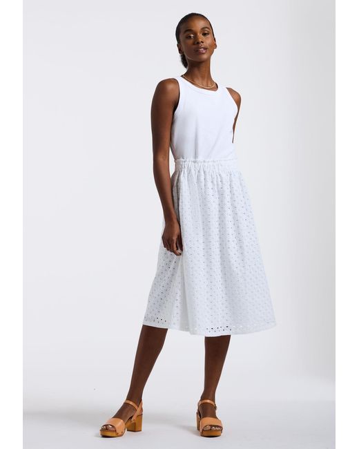 Buffalo David Bitton Buffalo Jeans Drea Sleeveless Eyelet Tank Dress in ...