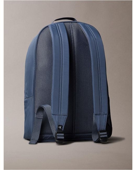 Calvin Klein Laptop Backpack in Blue for Men | Lyst