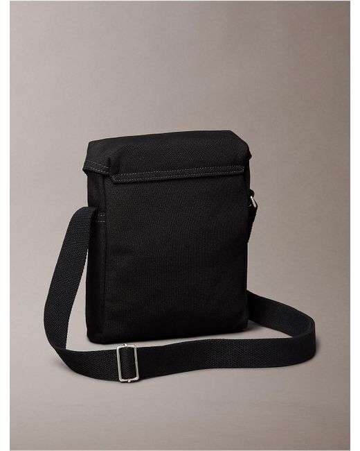 Calvin Klein Workwear Flap Reporter Bag in Black for Men | Lyst