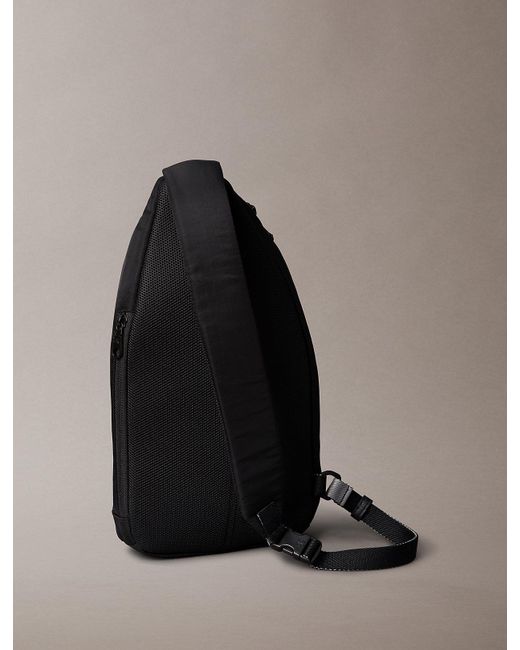 Calvin Klein Mesh Front Sling Bag in Blue for Men | Lyst UK