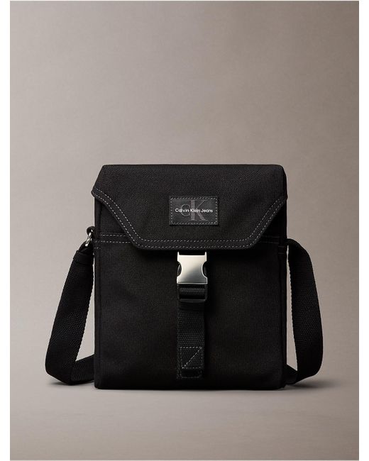 Calvin Klein Workwear Flap Reporter Bag in Black for Men | Lyst
