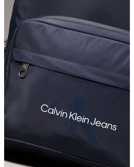 Calvin Klein Laptop Backpack in Blue for Men | Lyst UK