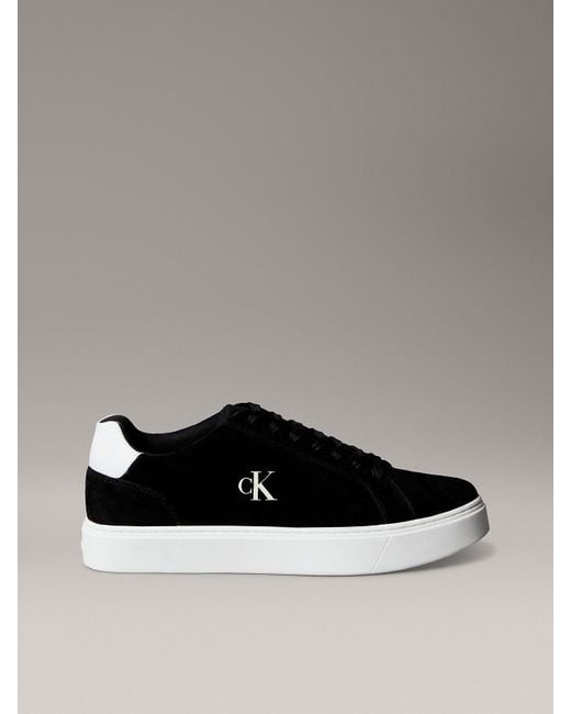 Calvin Klein Suede Leather Flexible Sole Trainers for Men | Lyst UK