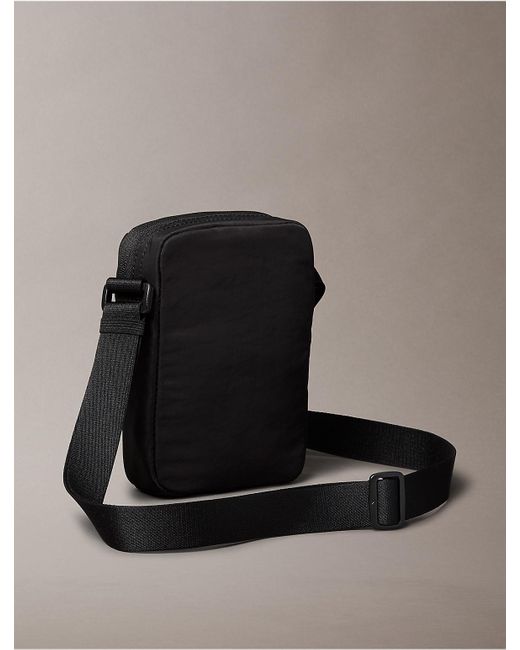 Calvin Klein Nylon Reporter Bag in Black for Men | Lyst