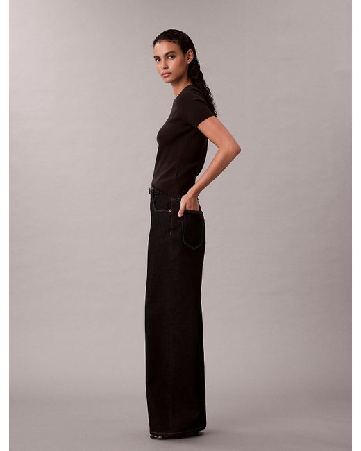 Calvin Klein Half Milano Tee | Lyst UK