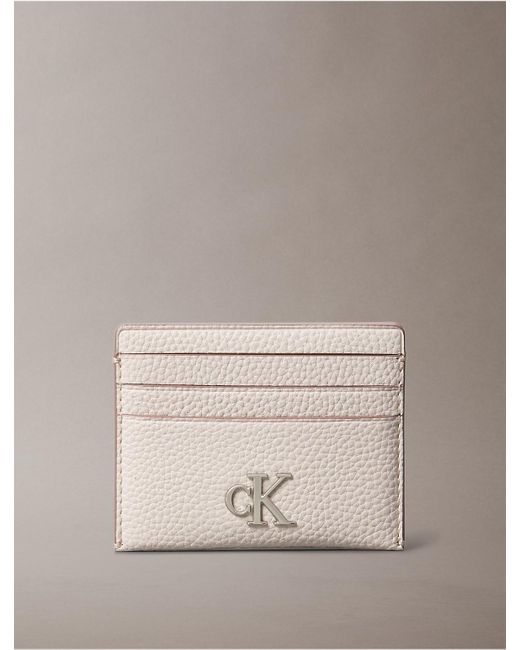 Calvin Klein Archive Hardware Card Case in Brown | Lyst