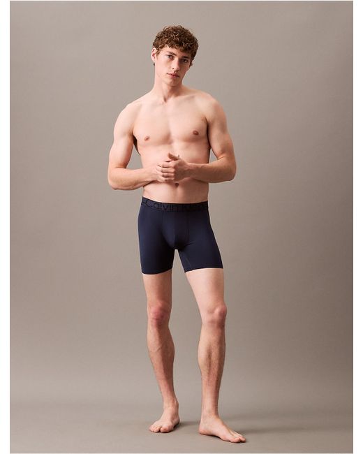 Calvin Klein Pro Fit 3-Pack Micro Boxer Brief in Blue for Men | Lyst