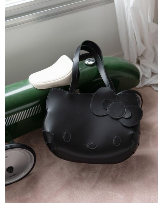 Cambridge Satchel Company The Hello Kitty Face Tote in Black | Lyst
