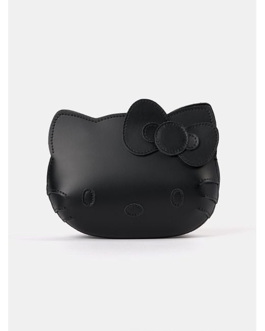 Cambridge Satchel Company The Mini Hello Kitty Face Bag in Black | Lyst