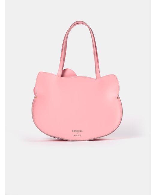 Cambridge Satchel Company The Hello Kitty Face Tote in Pink | Lyst