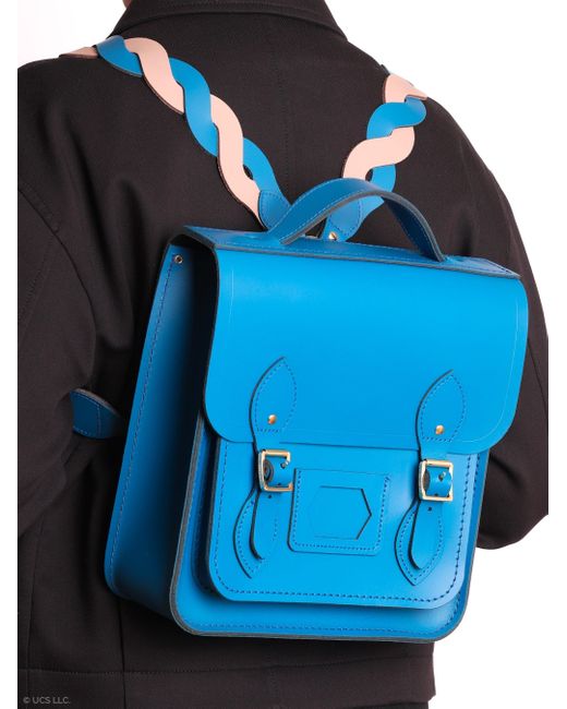 Cambridge Satchel Company The Small Portrait Backpack in Blue | Lyst