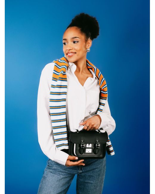 Cambridge Satchel Company The Peekaboo Miffy Mini Satchel in Black | Lyst