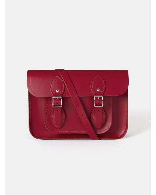 Cambridge Satchel Company The 11 Inch Satchel in Red | Lyst