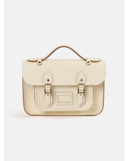 Cambridge Satchel Company The Mini in Natural | Lyst
