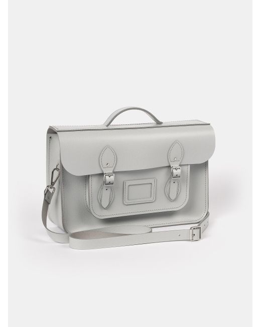 Cambridge Satchel Company The 15 Inch Batchel in Gray | Lyst
