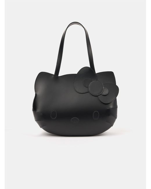 Cambridge Satchel Company The Hello Kitty Face Tote in Black | Lyst