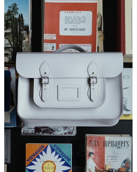 Cambridge Satchel Company The 15 Inch Batchel in Gray | Lyst