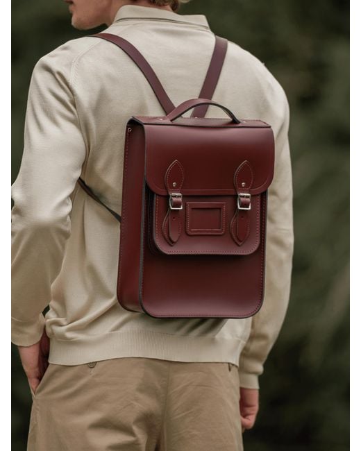 Cambridge Satchel Company The Portrait Backpack in Brown | Lyst
