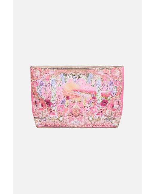 CAMILLA Large Makeup Clutch Totally Ozmopolitan in Pink | Lyst UK