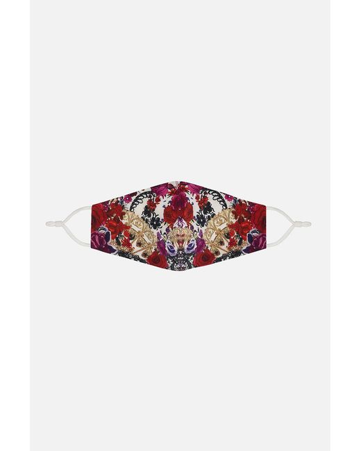 CAMILLA Face Mask Cover Reign Of Roses in Red | Lyst UK