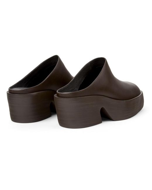 Camper Billie Platform Clog in Brown | Lyst