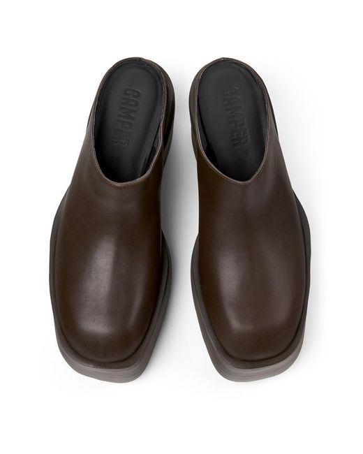 Camper Billie Platform Clog in Brown | Lyst