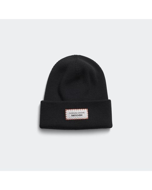 Canada Goose Arctic Toque For Giants Of Africa in Black for Men | Lyst
