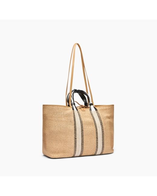 Casadei Amalfi Bag in Natural | Lyst UK