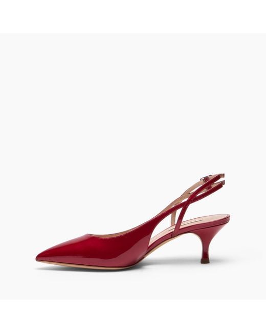 Casadei Julia Slingbacks in Red | Lyst
