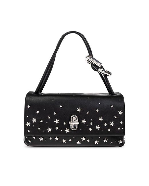 Marc Jacobs Shoulder Bag The Star Dual in Black | Lyst