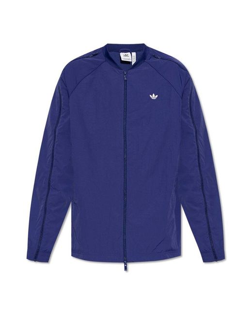 adidas Originals Adilenium Season 3 Oversized Sst Track Top in Blue for ...