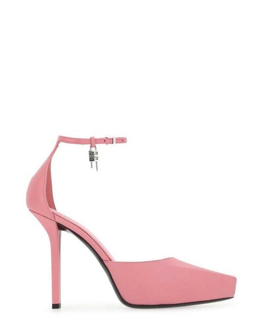 Givenchy G-Lock Platform Pumps in Pink | Lyst