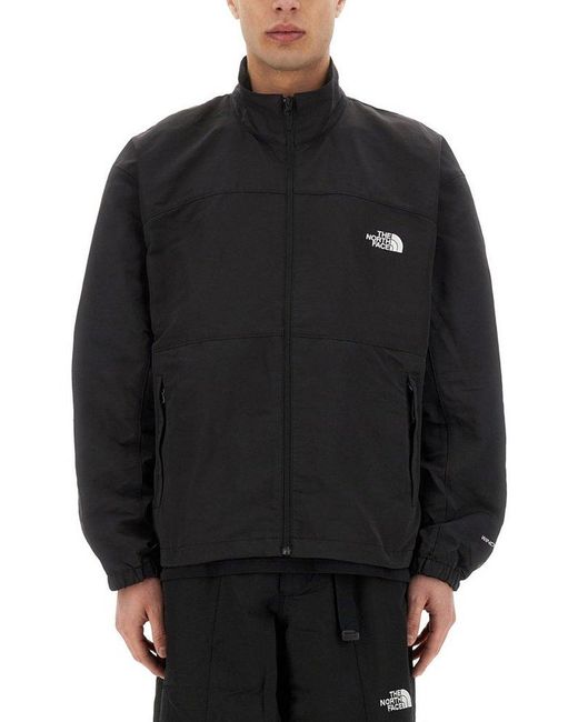 The North Face Tnf Easy Wind Track Jacket in Black for Men | Lyst