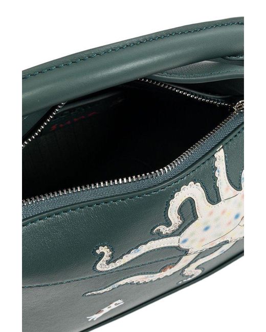 Loewe X Suna Fujita Octopus Mini Puzzle Bag in Green | Lyst