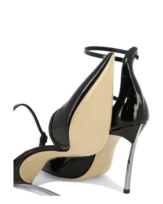 Casadei Super Blade Rachel Pointed Toe Pumps in Black | Lyst