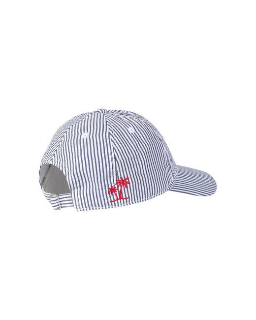 Mc2 Saint Barth Logo Embroidery Catcher Hat in White for Men | Lyst UK