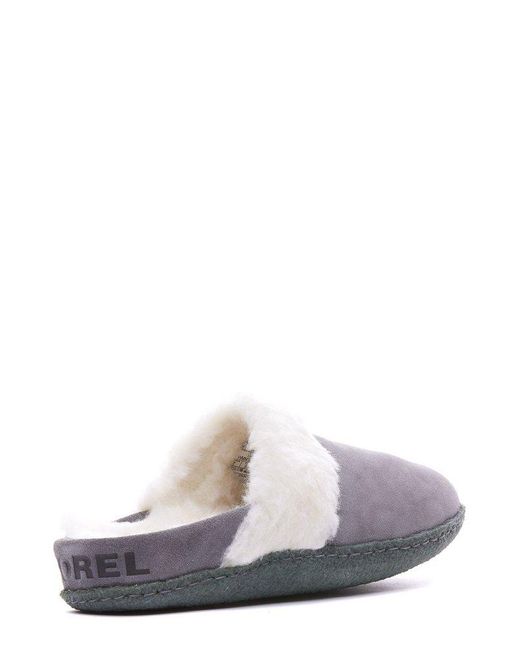 Sorel Logo Embossed Slip-on Slides in Gray | Lyst