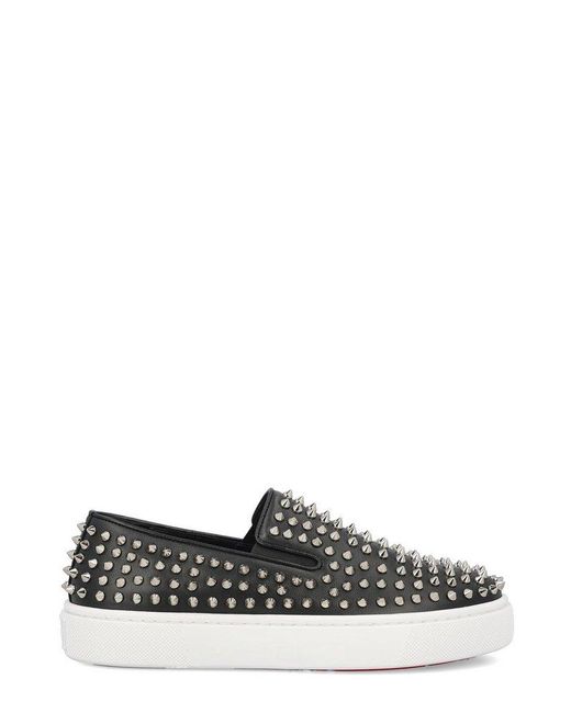 Christian Louboutin Sneakers in Black | Lyst