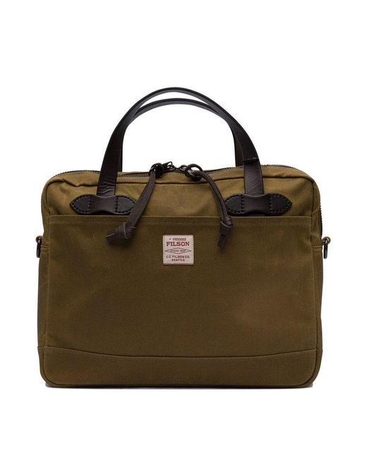 Filson Laptop Briefcase in Brown for Men | Lyst