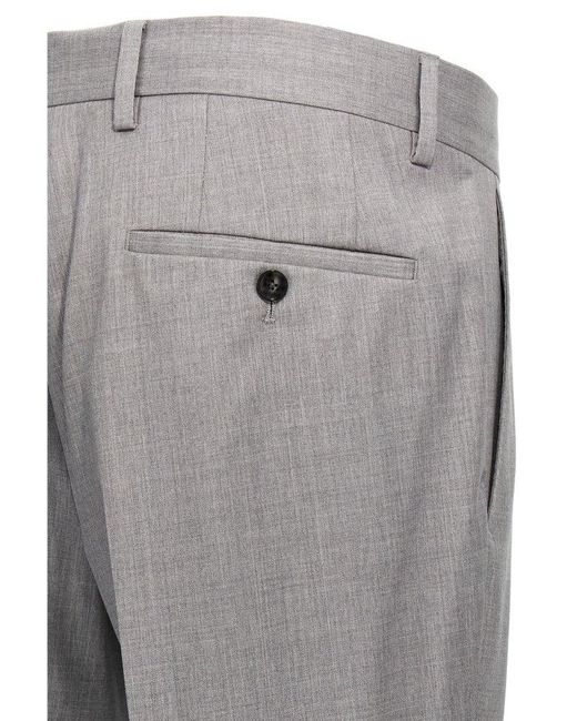 BOSS Huge Single-Breasted Suit in Gray for Men | Lyst