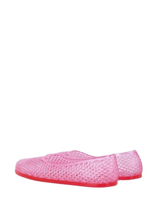 Ancient Greek Sandals Iro Jelly Round-Toe Ballerinas in Pink | Lyst