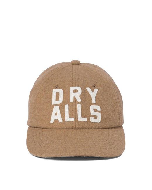 Human Made Dry Alls Baseball Cap in Natural for Men | Lyst UK