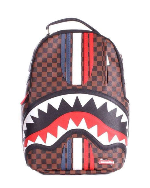 Sprayground Sharks in Red | Lyst