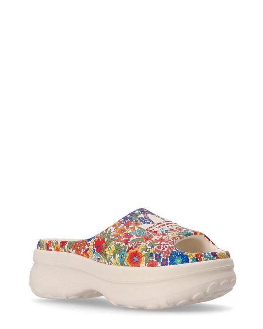 adidas Originals Adifom Stan X Liberty London Slides | Lyst